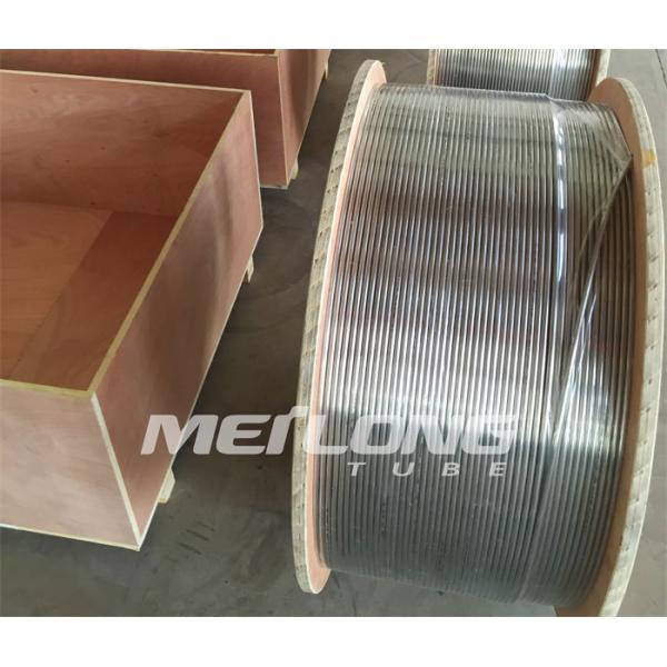 Quality Hydrostatic Tested Chemical Injection Line Incoloy 825 Capillary Line Coiled for sale