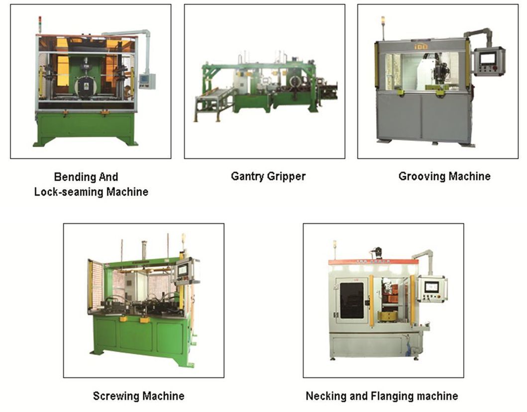 Automatic Drum Production Line of Top Loading Washing Machine
