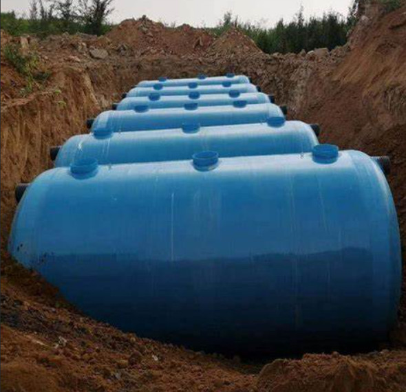 Quality high strength Customizable FRP GRP Septic Tank for Human And Animal Feces for sale