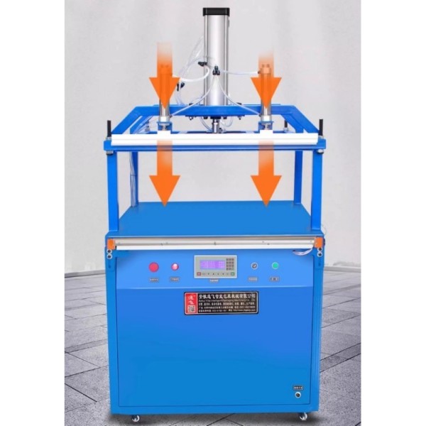 Quality YF-1000 Pneumatic Pillow Press Compress Sealer Machine for Semi-automatic for sale