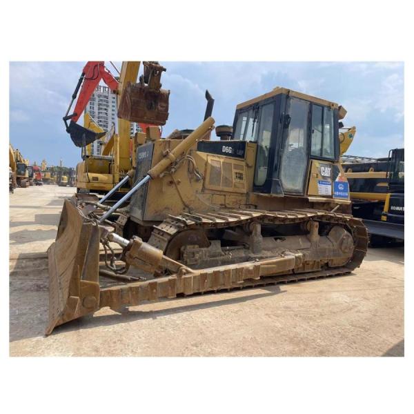 Quality Used Caterpillar Bulldozer CAT D6G LGP Serial Two for sale