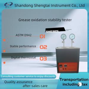 Quality ASTMD942Lubricating grease oxidation stability tester,digital temperature for sale