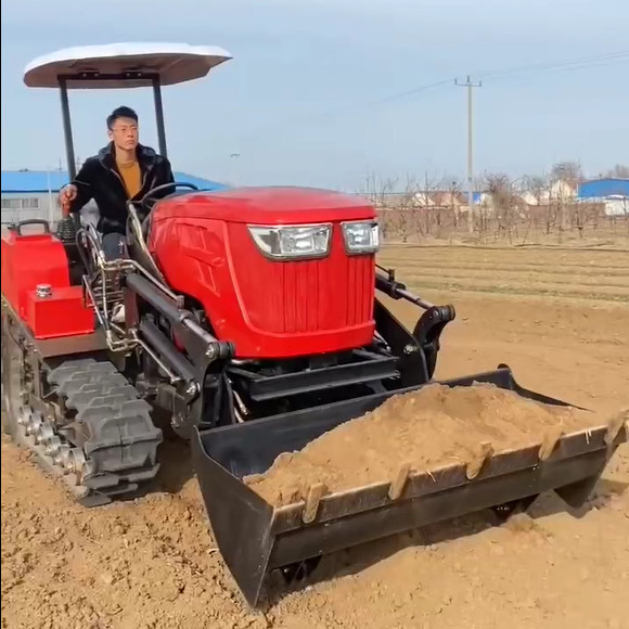 Quality Multifunction Crawler Tractor / Compact Tracked Tractor Agricultural Machinery for sale