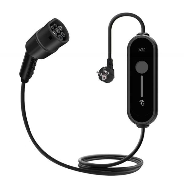 Quality RDC EV Cable Type 2 Evse Home EV Charger 32A Portable EV Charger With 5M Cable for sale