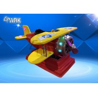 Quality Samll Children 'S Coin Operated Rides Propeller Big Plane Rocking Car for sale