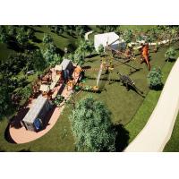 Quality Dinosaur Theme Outdoor Adventure Playground for Children and Adults for sale