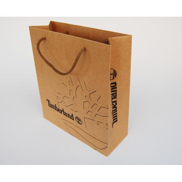 Quality 250 Gsm Handmade Branded Paper Bags Gift 25 X 38 X 13.5cm SGS for sale