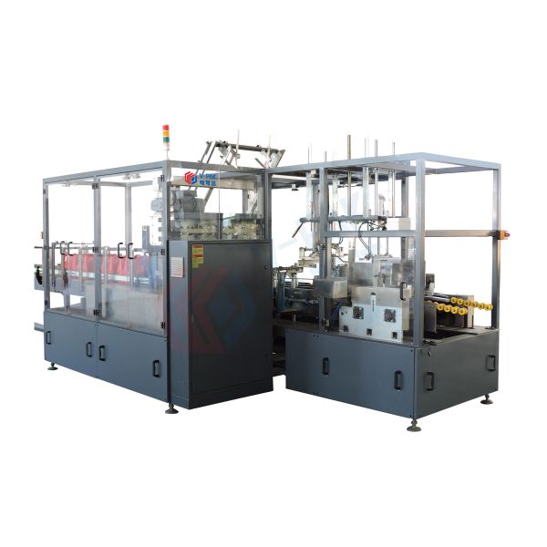 Quality SGS 10case/Min Hot Melt Bottle Wraparound Horizontal Case Packer for sale