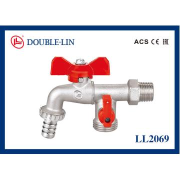 Quality Washing Machine Double O Ring Stem Brass Bibcocks for sale