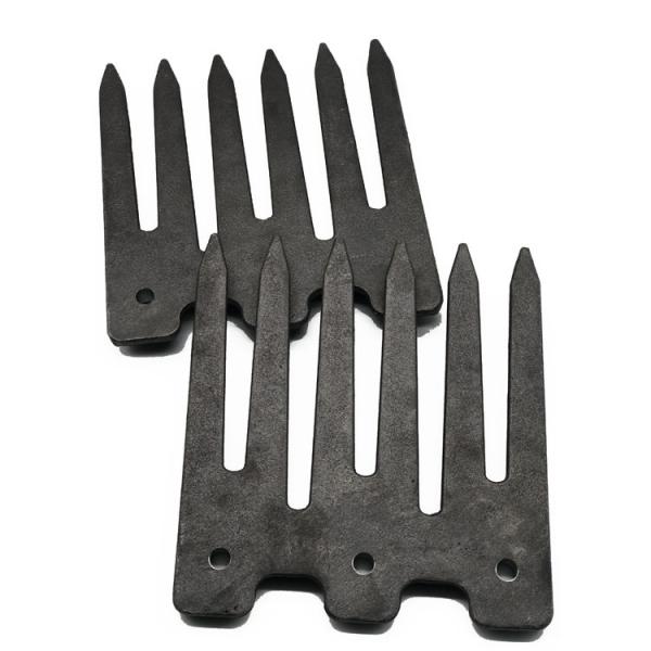 Quality Low Alloy Steel Precision Casting Tooth Plate Agricultural Machinery Parts for sale