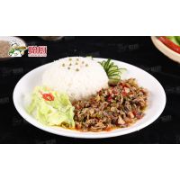 Quality ISO Frozen Prepared Meals Sour Spicy Cooked Chicken Giblets 170g for sale