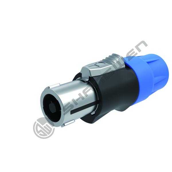 Quality Female Quick Lock 4 Pin Loudspeaker Connector for Industrial Electronics for sale