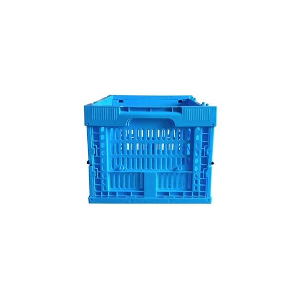 Quality Small Size 400*300mm Blue Fruit And Vegetable Plastic Crates for sale