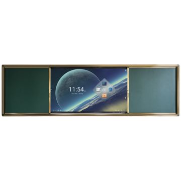 Quality Ultra HD Smart Touch Screen Blackboard Digital Board Push Pull Blackboard for sale