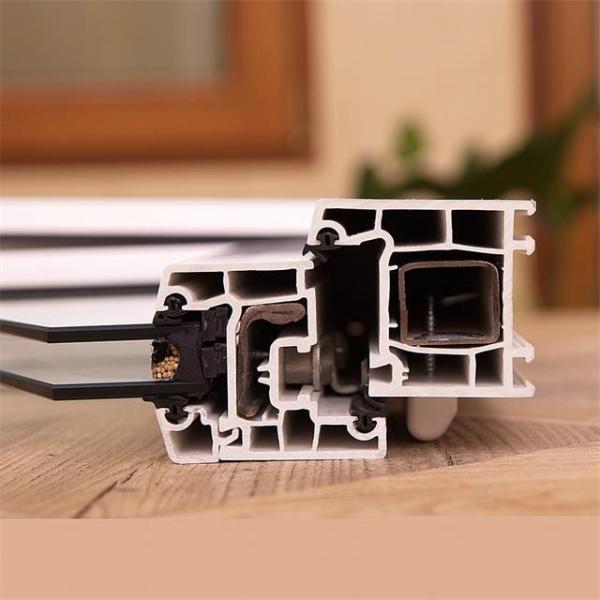 Quality Customized Colors Aluminium Windows Profiles Double Glazed Heat Insulation for sale