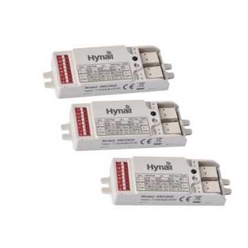 Quality 12V DC Input Dimmable Motion Sensor 1~10V DC Output White Tri - Level Dimming for sale