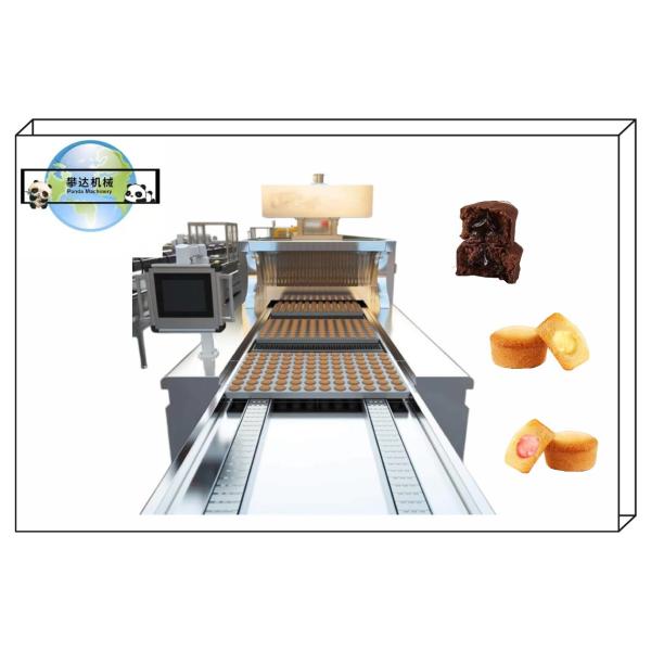Quality Full Automatic Custard Pie Cake Production Line, Cup Cake Production Machine, for sale