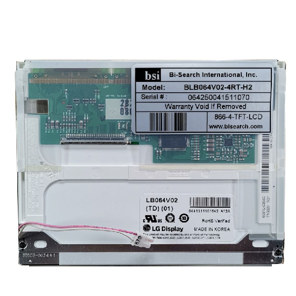 Quality LB064V02-TD01 LG 640x480 6.4 inch lcd display panel for sale