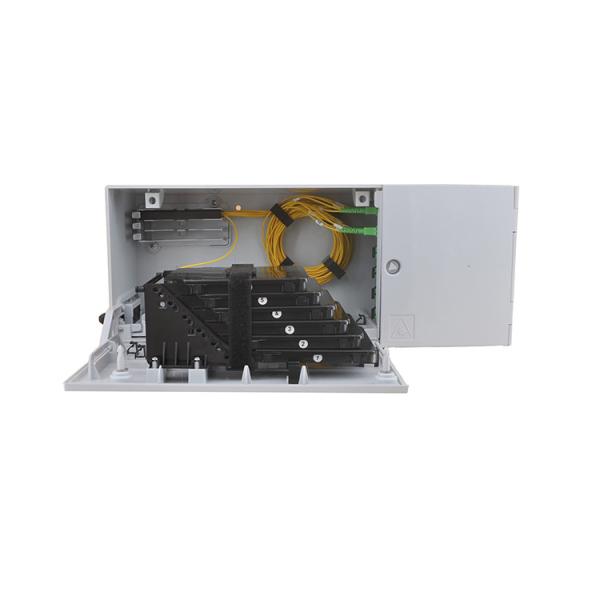 Quality RAL 7035 Fiber Optic Distribution Box Splitter 150mm Mulit Function for sale