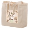 china Promotional Personalized Monogram Canvas Tote Bag Shopping With Printed Logo