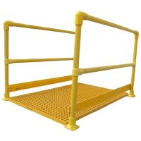 Quality Outdoor FRP Fence Durable Fiberglass Pultrusion Design for UV-Protection for sale