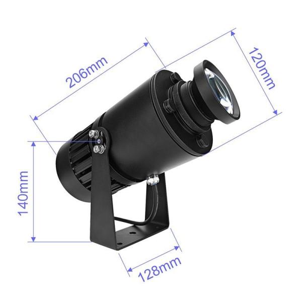 Quality Waterproof Gobo Light Projector 12000lm Outdoor Gobo Projector Customized for sale