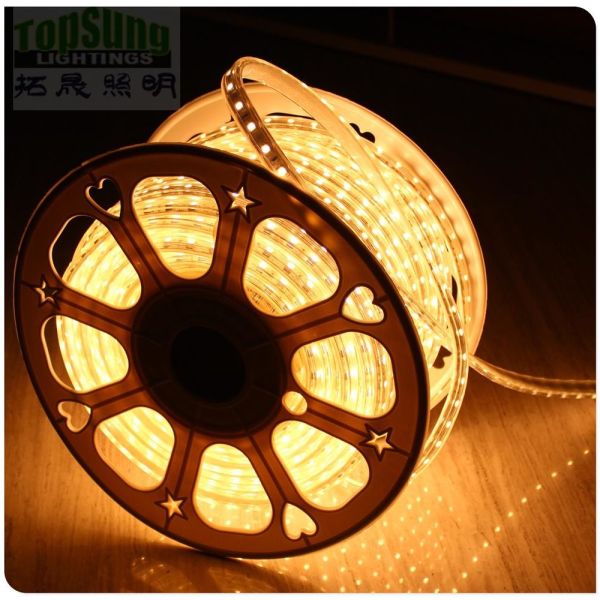Quality High quality AC ip65 tape warm white led light  50m flexible strip 220V 5050 smd strip for sale