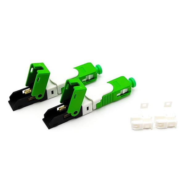 Quality 3 Mechanical SC APC SC UPC Fiber Optic Fast Connector FTTH Quick Connector for sale