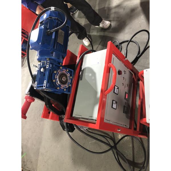 Quality 250mm 400mm PE HDPE Plastic Pipe Welding Machine With Wheel for sale