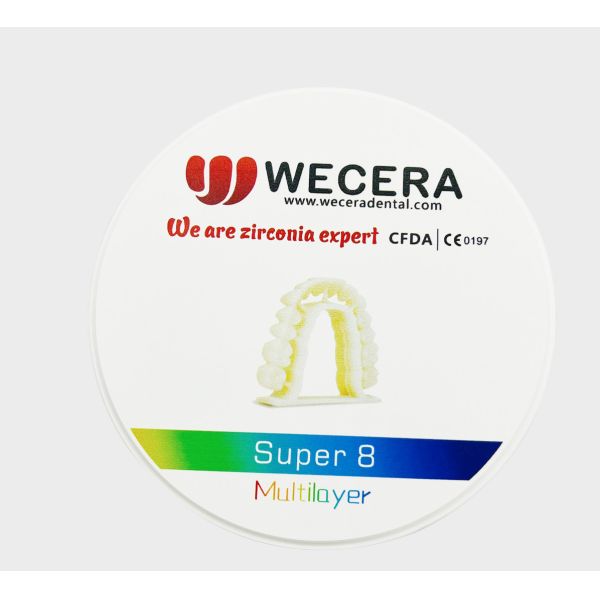 Quality Dental A3 Multilayer Zirconia Block 1050 Mpa Zirconium Oxide Ceramic FDA for sale