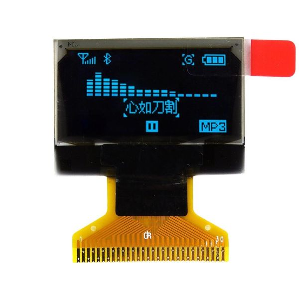 Quality 0.96 SPI OLED Display Module 30 Pin 128x64 Driver IC SSD1306 for sale