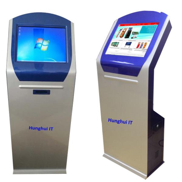 Quality 19.1 Inch Bank ATM Machine Interactive Touch Screen Kiosk With Ticket Printer for sale