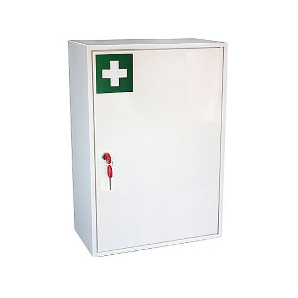 Quality Wall Mounted First Aid Storage Cabinet 0.8mm Cold Rolled Steel Made for sale