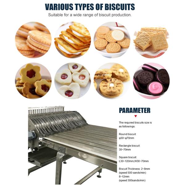 Quality Commercial Biscuit Sandwiching Machine Manufacturer Automated for sale