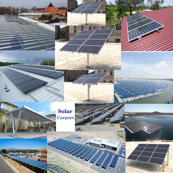 Quality Anodized PV Solar Panel Installation Ground Mounting System for Maximum for sale