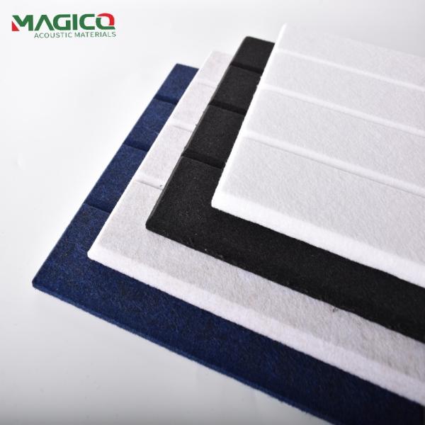 Quality Eco-Friendly Polyester Fiber Acoustic Panel for Sustainable Acoustic Solutions PET Acoustic Panel for sale