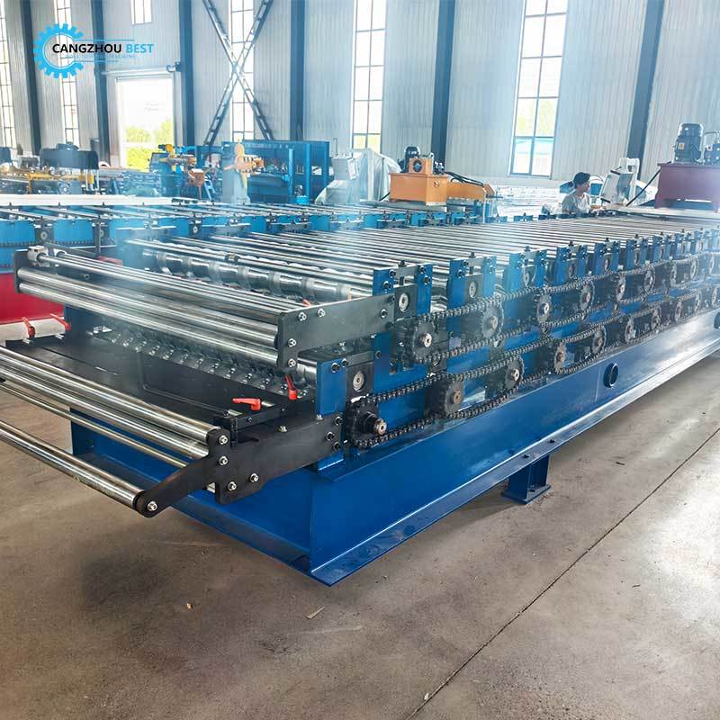 Quality Automatic Double Layer IBR and Corrugated Roof Sheet Roll Forming Machine for sale
