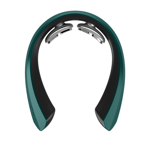 Quality FCC Electric Pulse Cordless Neck Massager Painess Relief Deep Muscle Training for sale