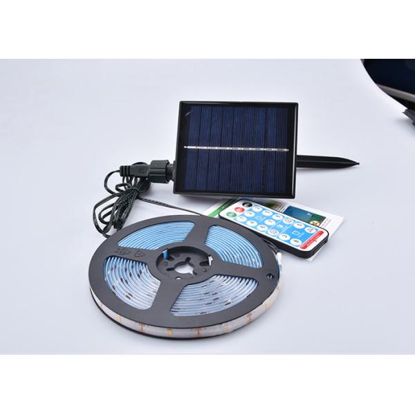 Quality 1200mAh 30LEDs/M Solar Powered Ip65 Rated Led Strip Lights for sale