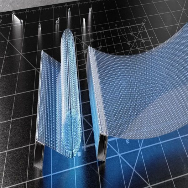 Quality Lionled P10 Semi-Outdoor Flexible Transparent LED Display Perfect For Glass Windows Shop for sale