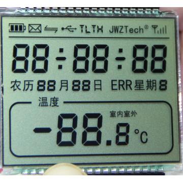 Quality HTN 7 Segment LCD Display Instrumentation LCD Module for sale