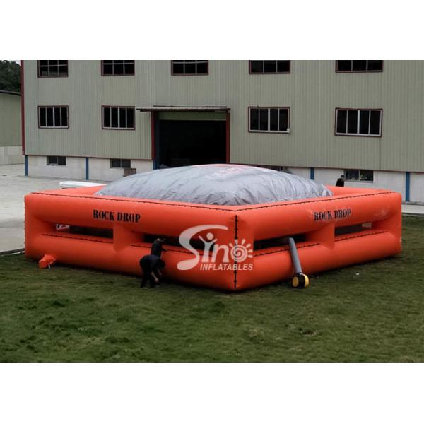Quality Custom size outdoor big inflatable jump air bag for BMX stunt challenge for sale