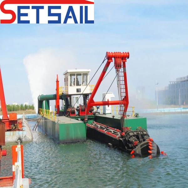 Quality Customized Diesel Power Type 18 Inch Cutter Suction Mud Dredger for Dredging for sale