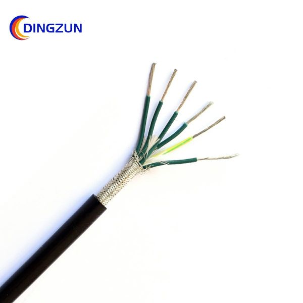 Quality 6 Cores FEP Insulated Shielded Silicone Cable for sale