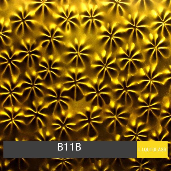 Quality Dynamic Pattern Printed Laminated Glass 2440X1830MM for sale