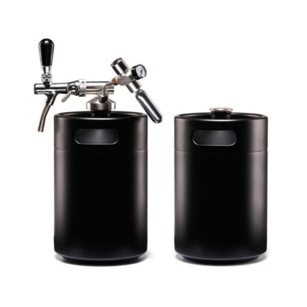 Quality Carbonated Pressurized 5L Mini Keg Beer Dispenser CO2 System for sale