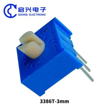 Quality 3386 Series Single Turn Potentiometer 10k Ohms Withstand Voltage 500V for sale