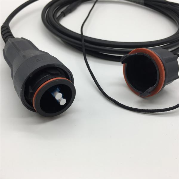 Quality IP67 Defense Waterproof Fiber Optical Cable with Fullaxs LC for Ericsson for sale