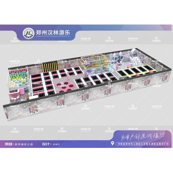 Quality Spider Tower Trampoline Park Playground for sale
