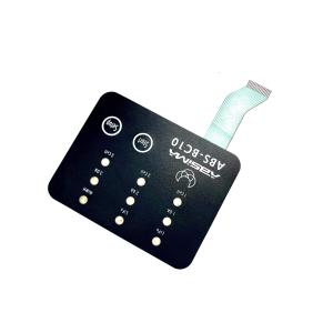 Quality Poly Dome PET Circuit Backlit Membrane Switch Power Saving With Silver Paste for sale